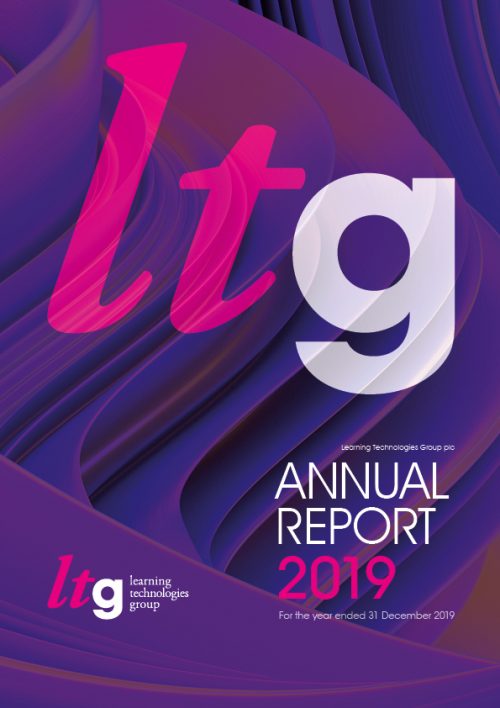 LTG_AnnualReport_2019_cover_image - Learning Technologies Group plc