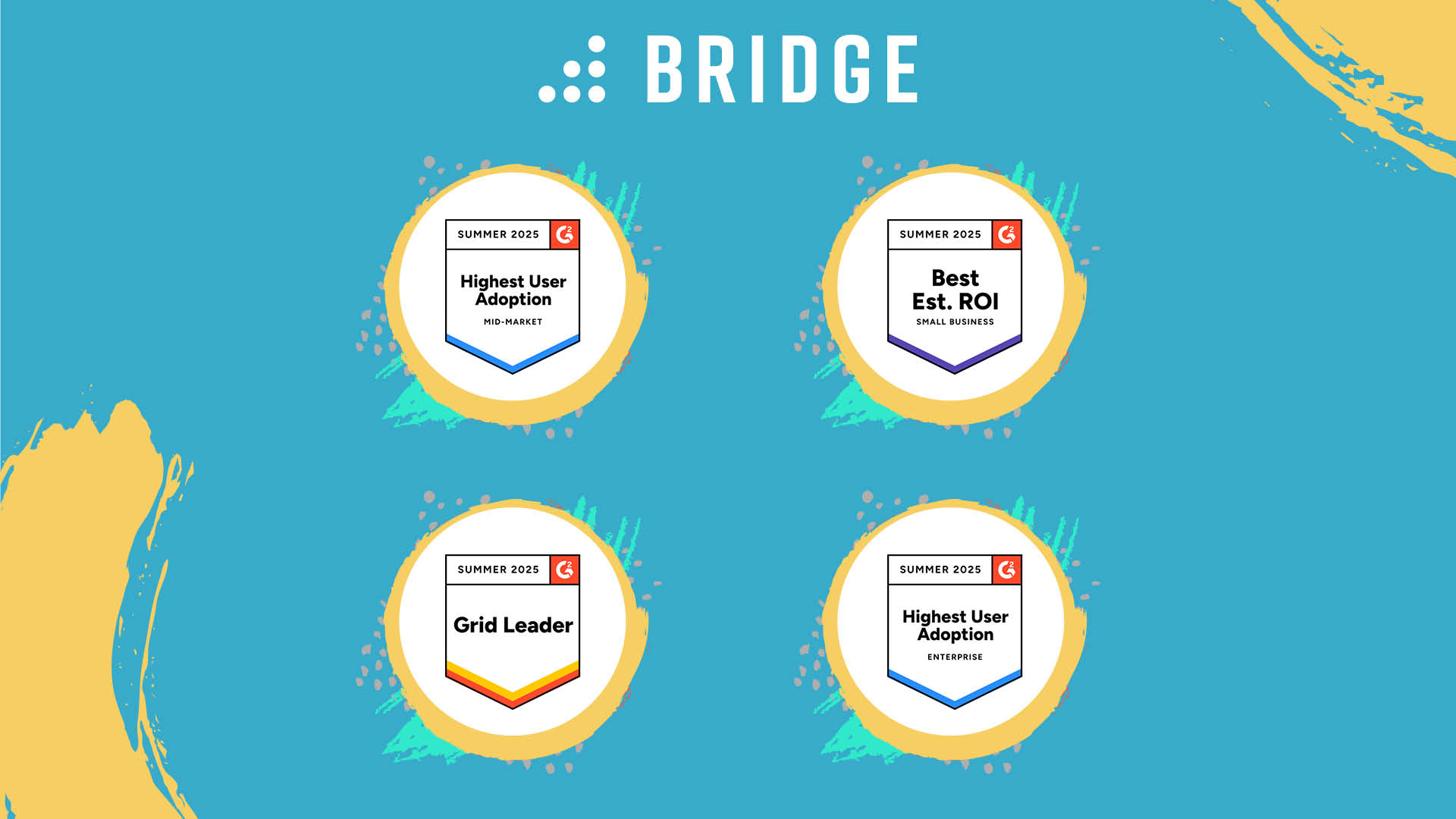 Bridge LMS Awarded 18 Recognition Badges By G2 In Summer 2025 Reports ...